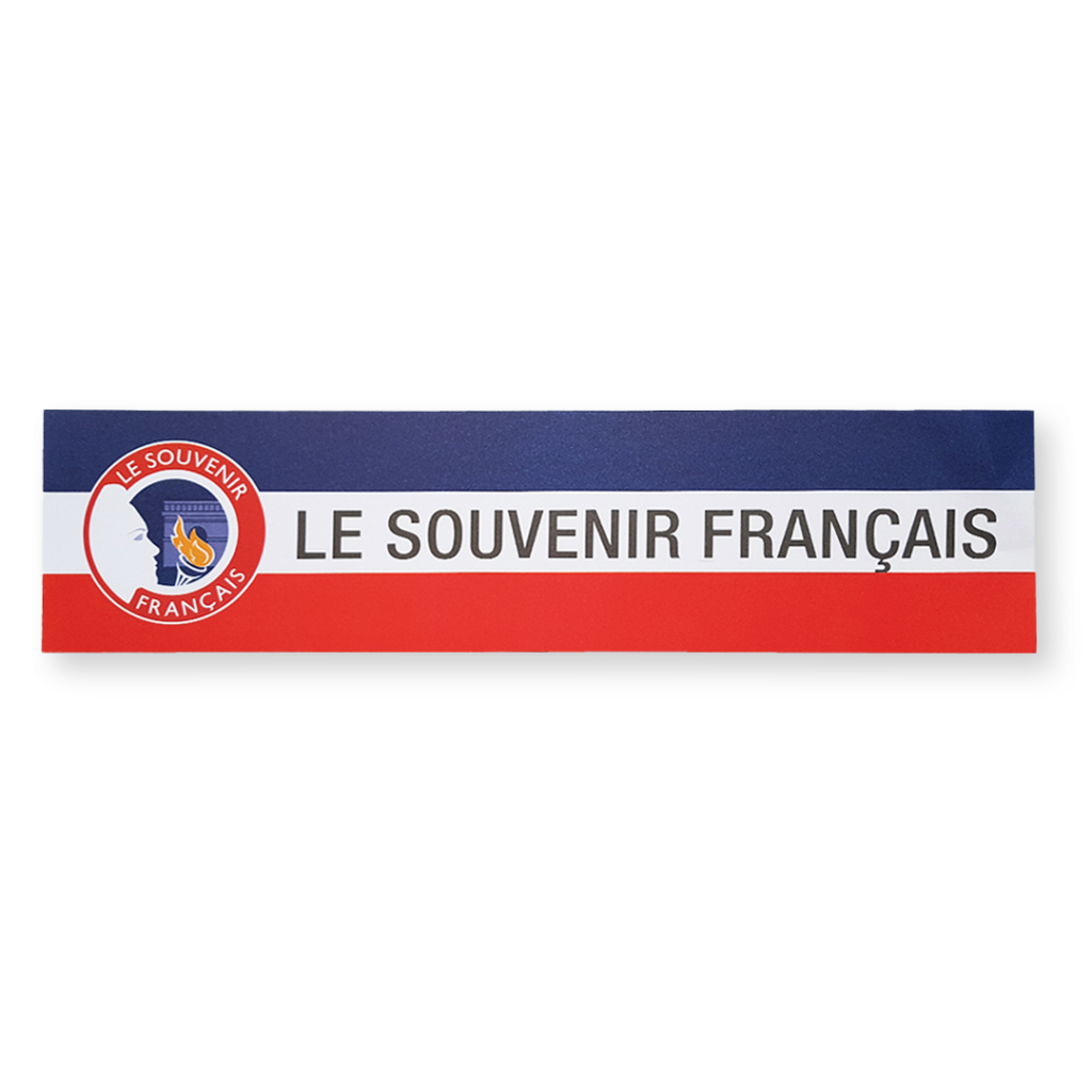 Lot de 10 bandes florales tricolores – La boutique du Souvenir Français